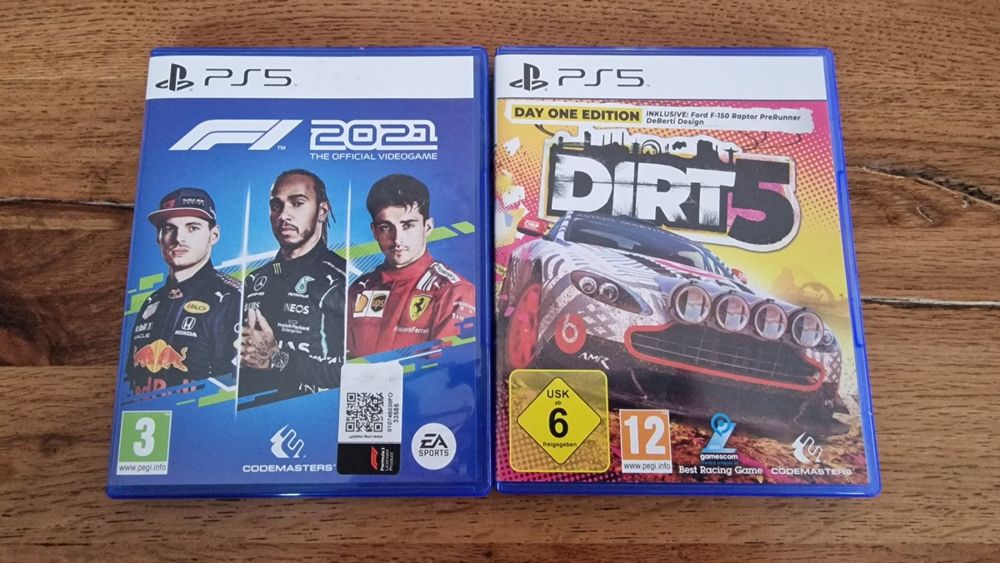PS5 - 2Games "F1 2021 & Dirt5" | Kaufen auf Ricardo