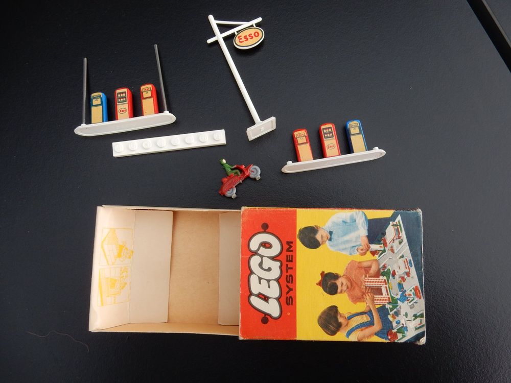 LEGO-Tankstelle 60er-Jahre | Kaufen auf Ricardo