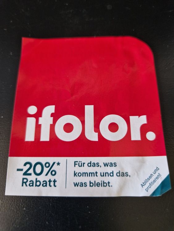 Ifolor Gutschein (Neu und originalverpackt) in für CHF 1 – mit ...