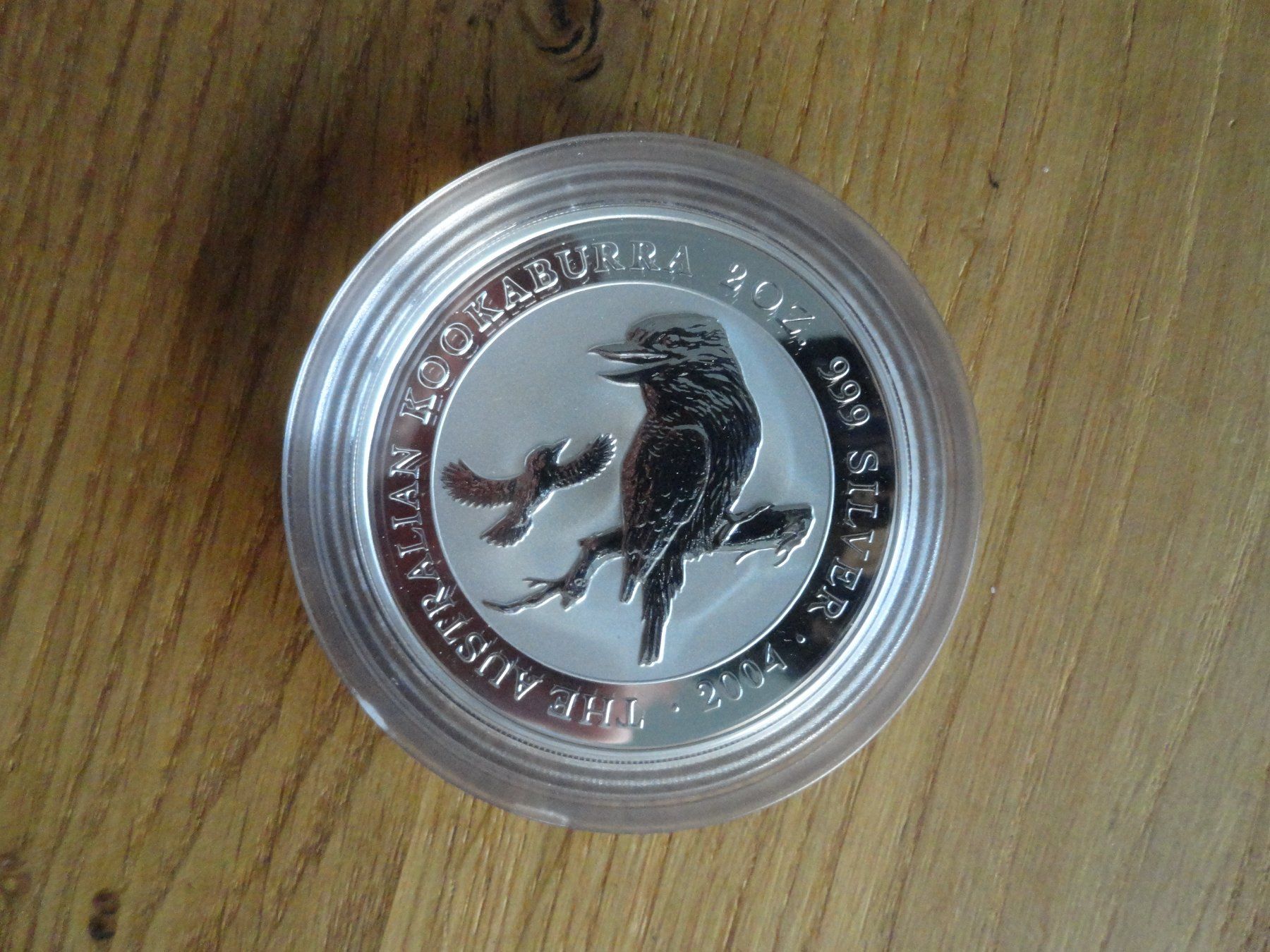 Kookaburra Silbermünze 2 Unzen - 2004 - Top Zustand! (Neu und ...