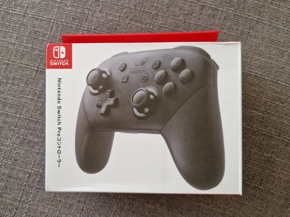 Original NINTENDO Switch Pro Controller (fabrikneu, OVP) (Neu und ...