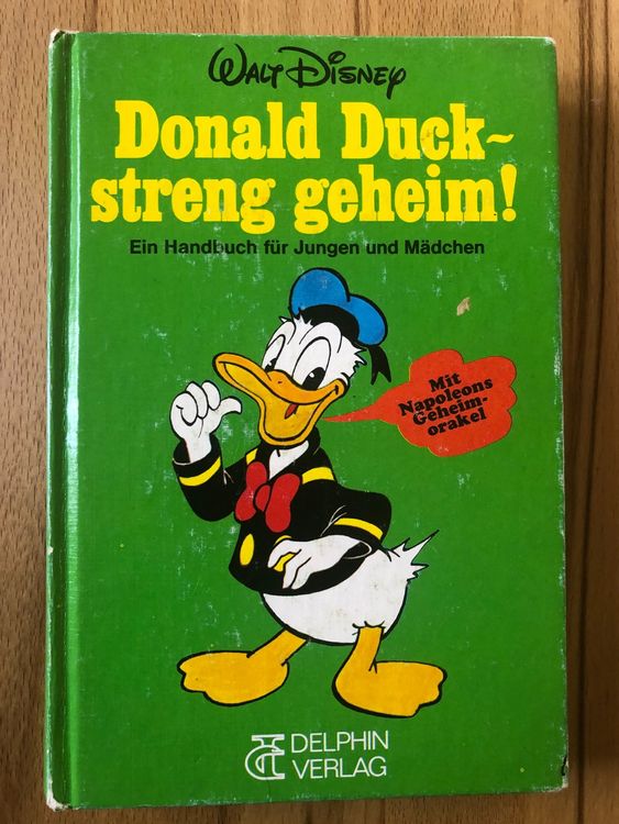 Donald Duck Streng Geheim! Buch HC Walt Disney von 1979 (Gebraucht) in ...