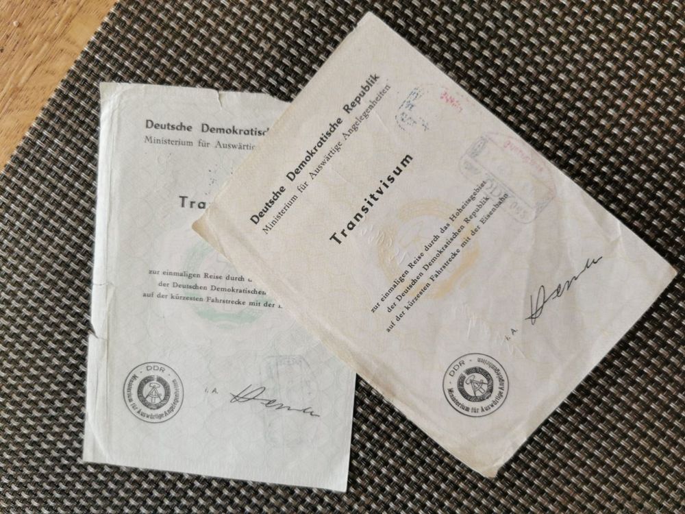 DDR Transitvisum (Gebraucht) in Rupperswil für CHF 22 – mit Lieferung ...