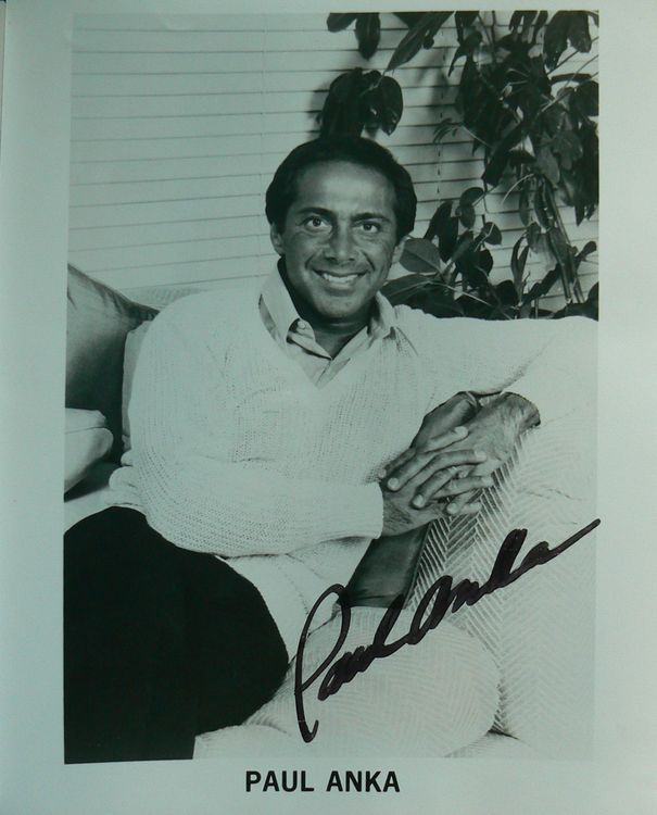 Paul Anka (1941) Sänger - Autogramm Grossfoto (Gebraucht) in Dietikon ...