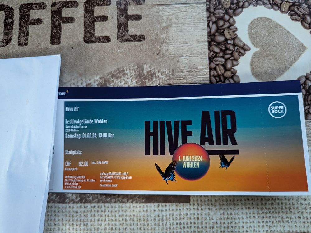 Hive Air Wohlen 1 Juni 2024 (Neu (gemäss Beschreibung)) in Oberkulm für CHF 70 – nur Abholung ...