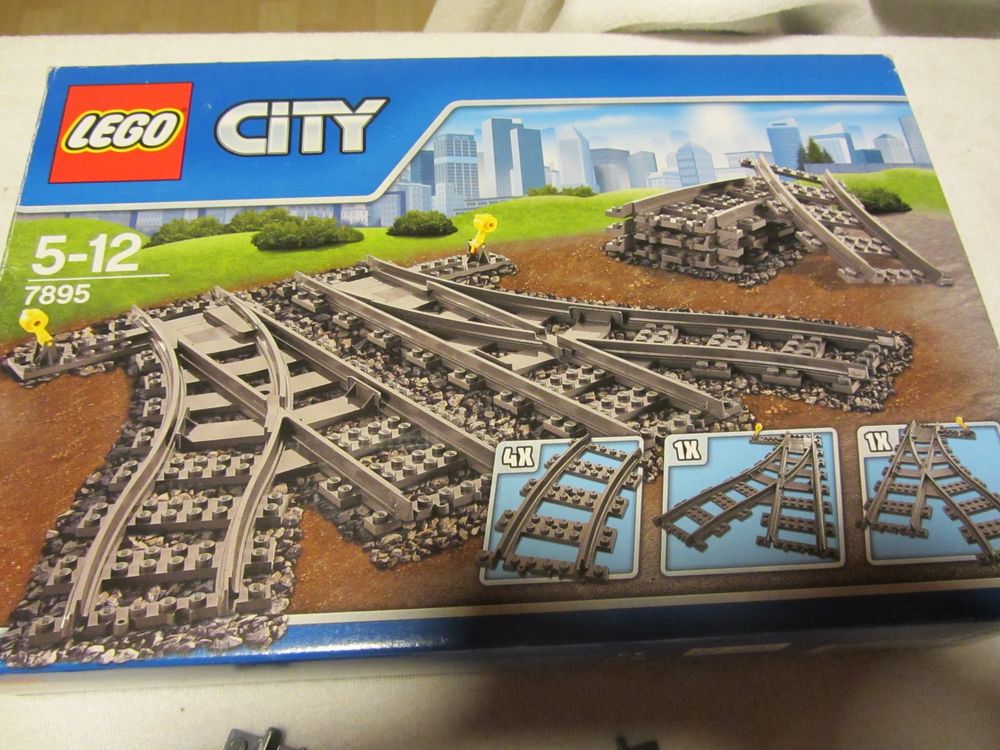 Spielzeug Lego City Schienen- und Weichenpack mit OVP | Kaufen auf Ricardo
