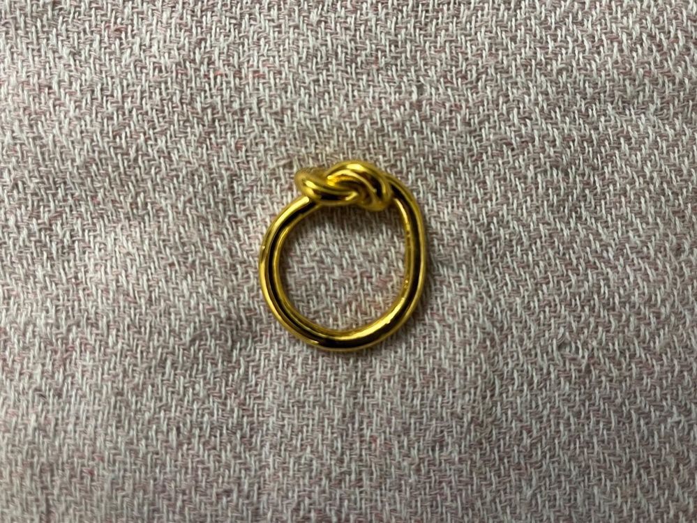 Les Solides - Goldfarbener Ring, Grösse 9 - NEU (Neu (gemäss Beschreibung)) in Zürich für CHF 40 ...