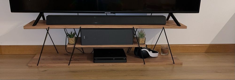 TV-Möbel/Lowboard im Industrial Design, Top Zustand (Neu (gemäss ...