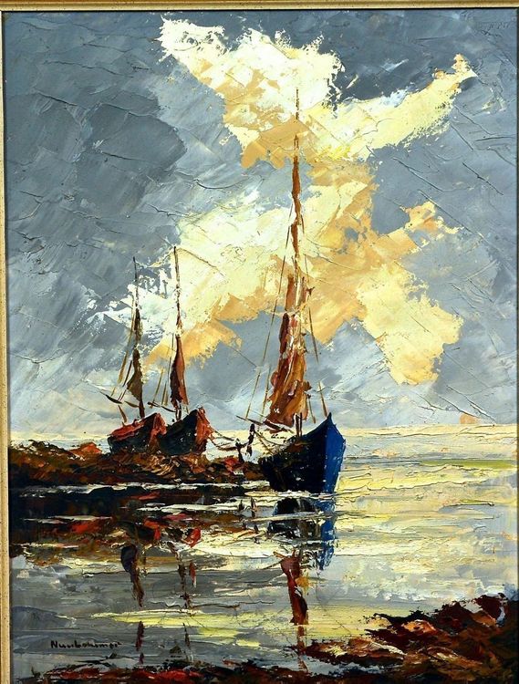 Gemälde mit Segelschiffen (Gebraucht) in Kloten für CHF 80 – nur Abholung auf Ricardo kaufen
