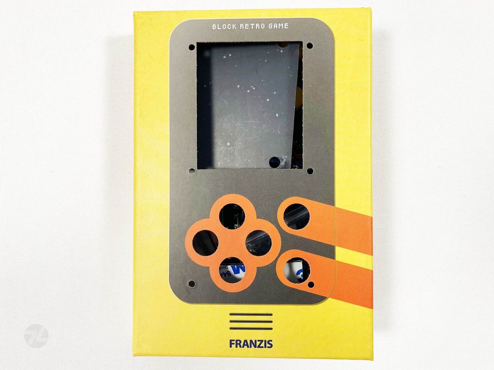 BLOCK Retro Game Bausatz Franzis Ab 14 J. handheld model-kit (Gebraucht ...