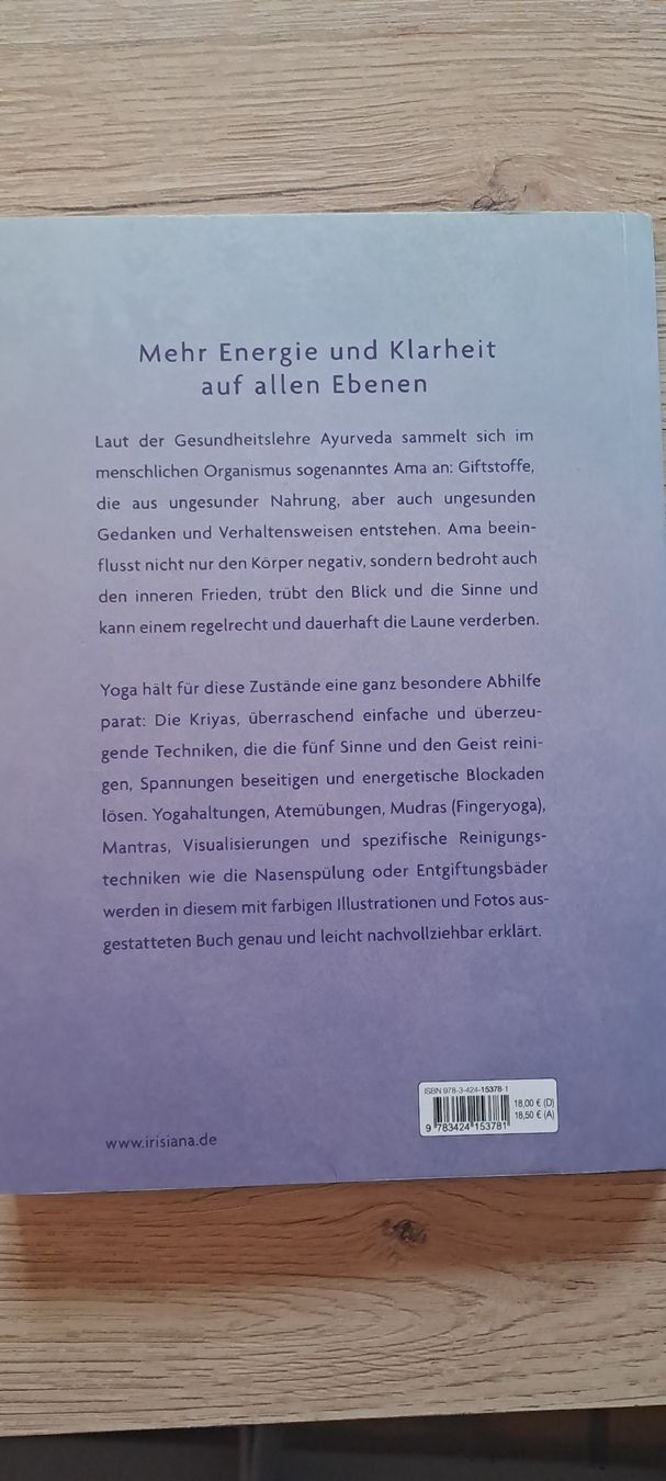 Kriyas:Die reinigende Kraft des Yoga (Gebraucht) in Kräiligen für CHF 2 ...