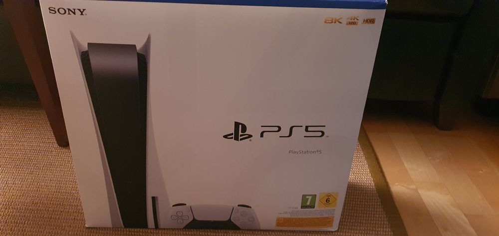 PS5 8K 4K 120 Sony Playstation5 CFI 1216A + Controller (Neu und ...