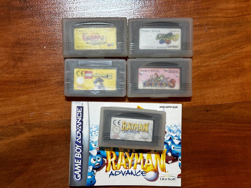 Lot jeux Game Boy Advance GBA: Rayman, Yoshi's island, etc | Kaufen auf ...