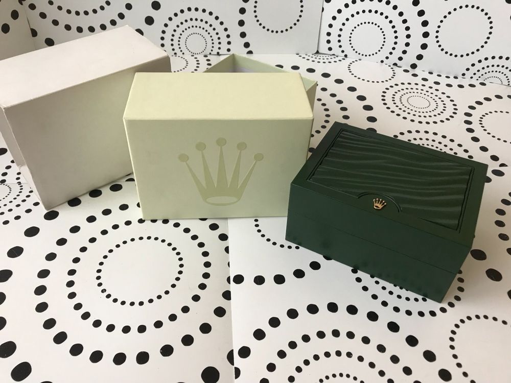 ROLEX ORIGINAL - BOX ECRIN SCHACHTEL - WATCH CASE !!! | Acheter sur Ricardo