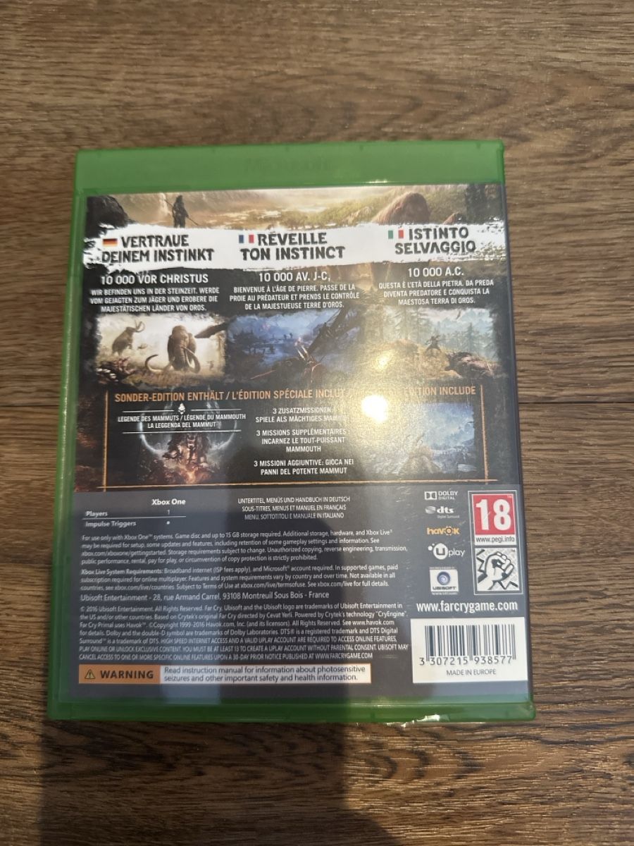 Far Cry Primal - Special Edition - Xbox One - Top Zustand! (Gebraucht ...