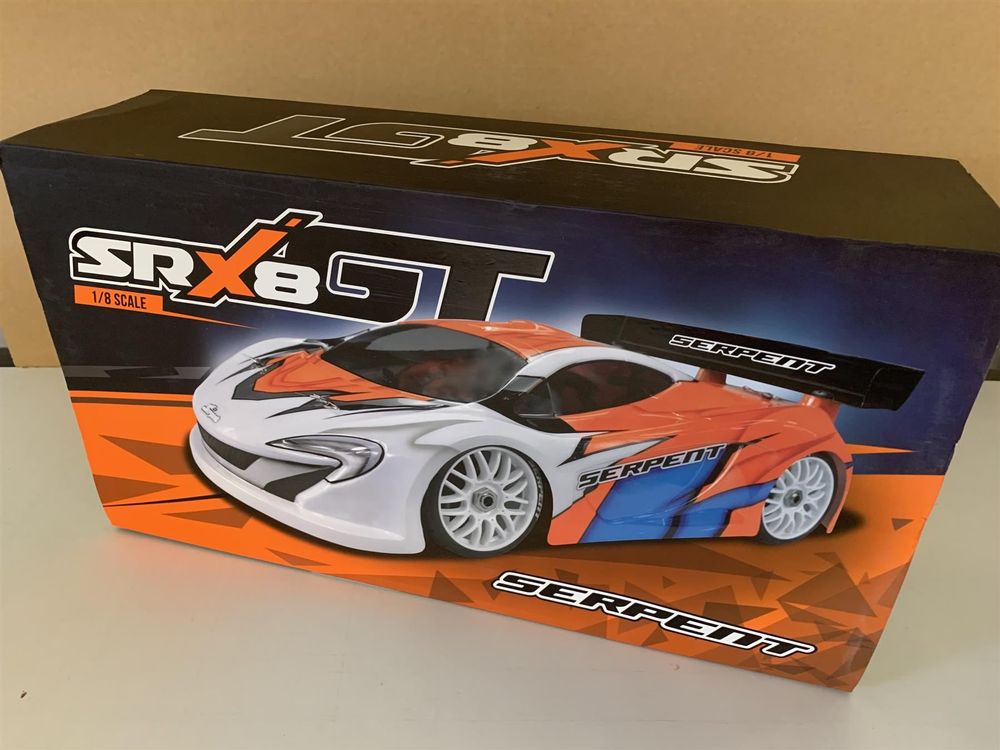 Serpent Cobra SRX8 GT GP 1/8 4wd 600057 (Neu und originalverpackt) in ...