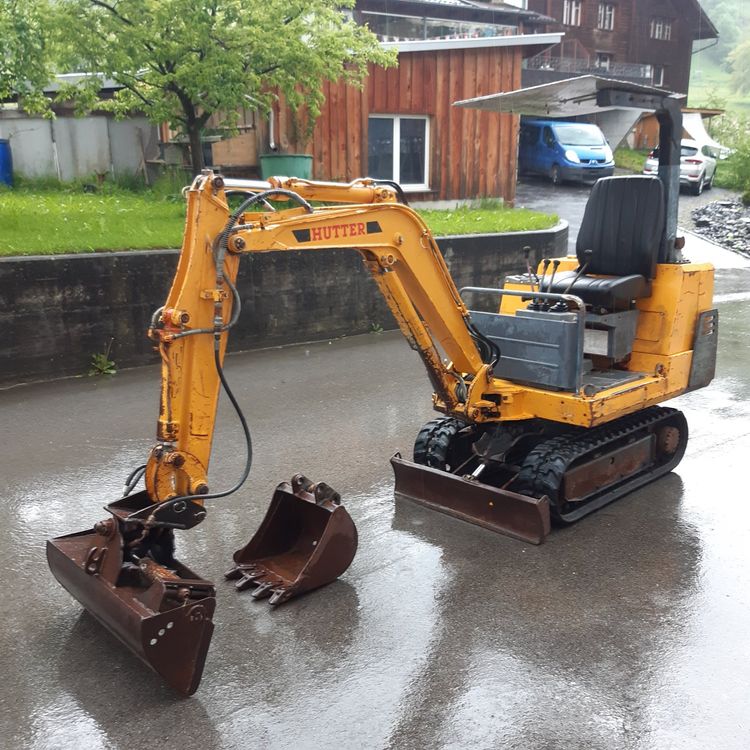 Hutter Bagger IHI 12GX (Gebraucht) in für CHF 5996 – nur Abholung auf Ricardo kaufen