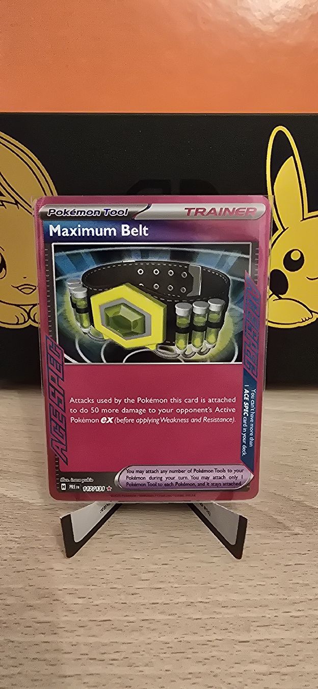 Carta Pokémon Maximum Belt - Evoluzioni Prismatiche (Neu (gemäss ...