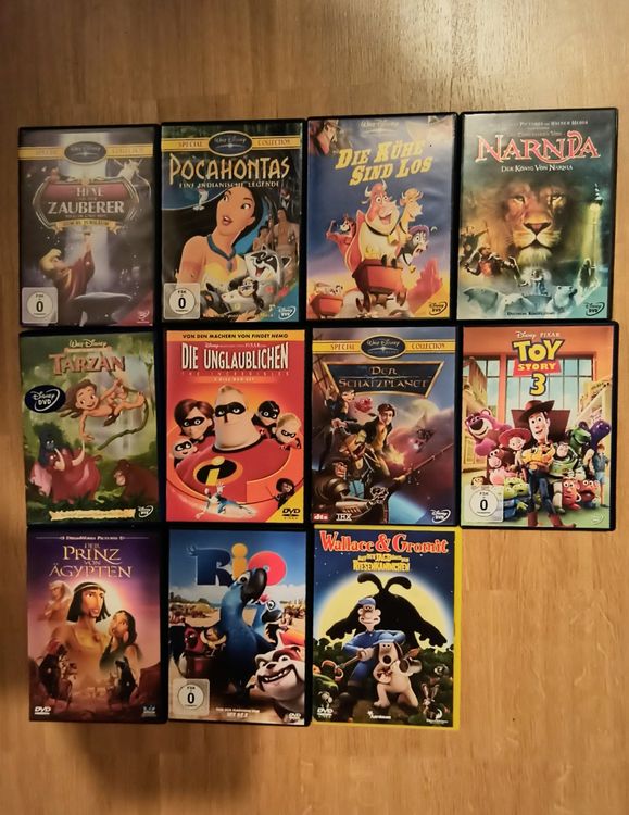 Kinder Filme DVD Disney, Pixar,.. (Gebraucht) in Allschwil für CHF 10 ...