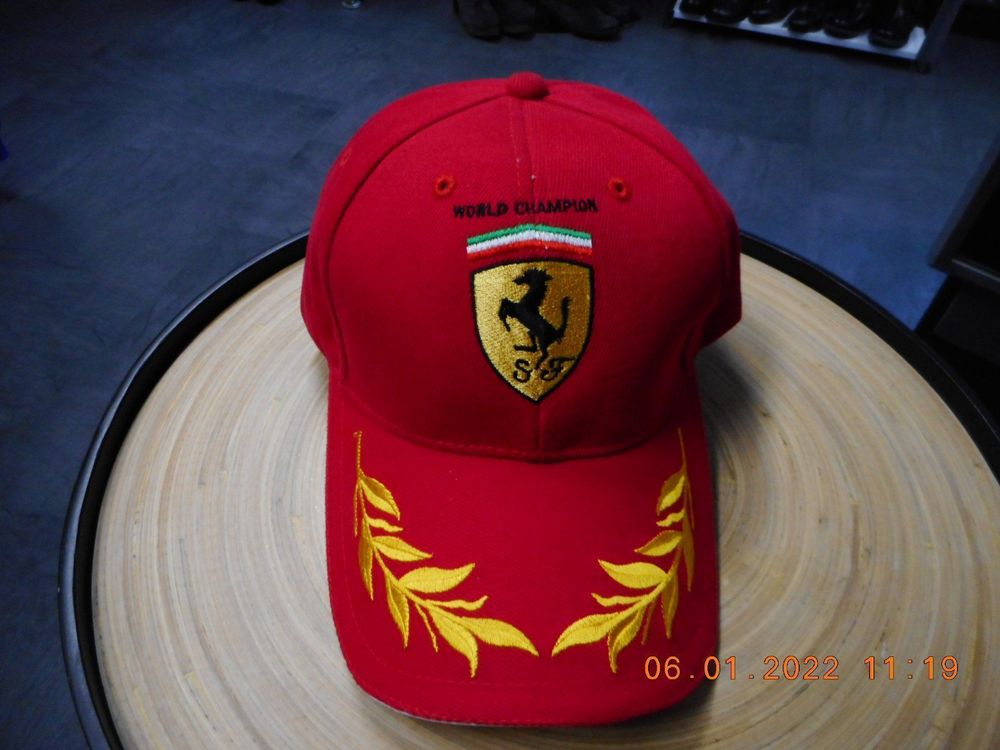 FERRARI Mütze CAP gesticktes Logo (Neu (gemäss Beschreibung)) in ...