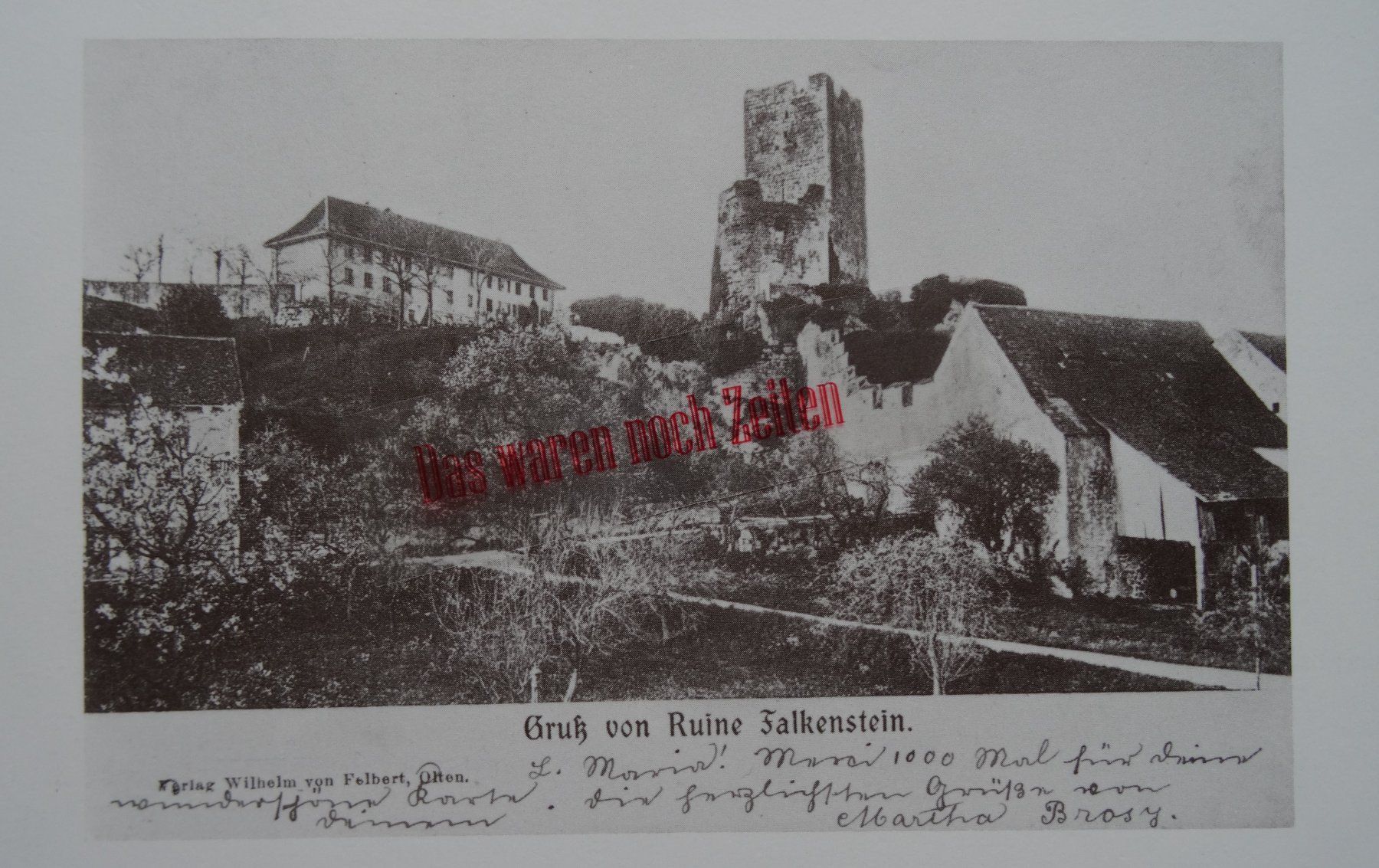 Solothurn Balsthal Klus Falkenstein anno dazumal (Gebraucht) in Safnern ...