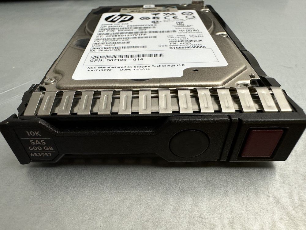 600GB SAS DP 6G 10k, Spare: 653597-001 (Gebraucht) in Münsingen für CHF 50 – mit Lieferung auf ...