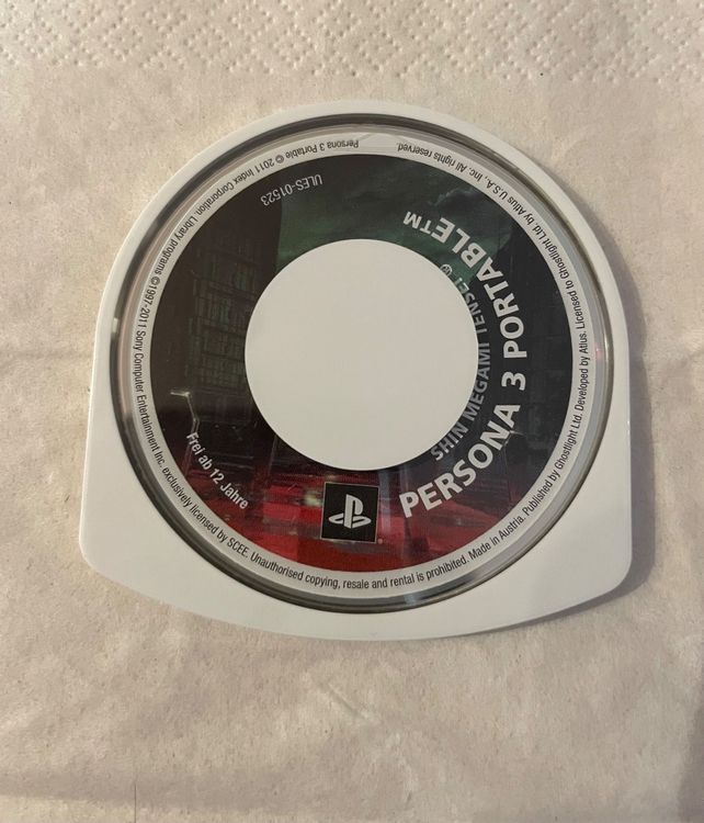 Shin Megami Tensei: Persona 3 Portable - Sony PSP - PAL (Gebraucht) in ...