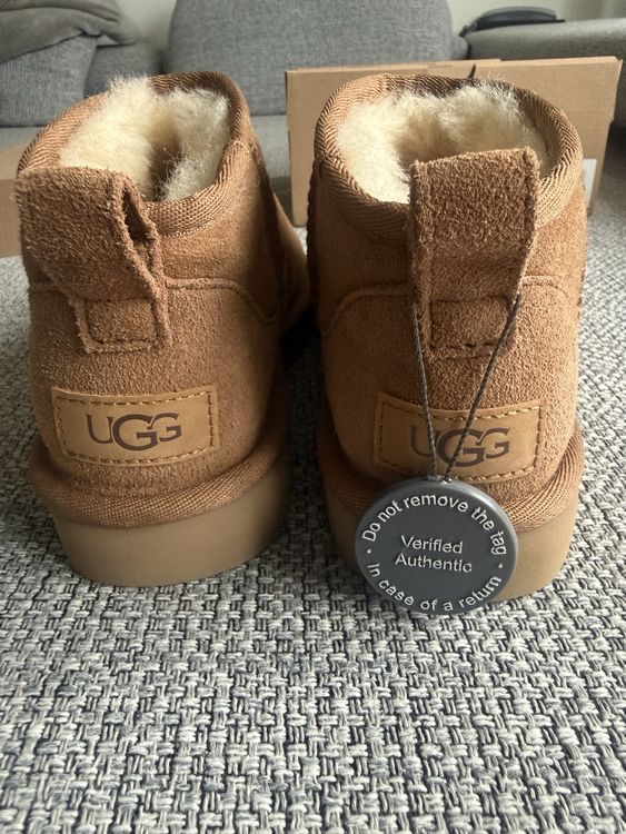 Ugg Classic Ultra Mini Gr. 37 Chestnut - Neu mit Etikett! (Neu und ...