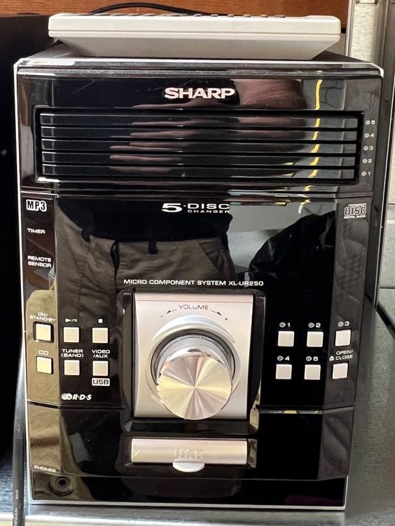 Stereoanlage "Sharp" - Micro Component System XL-UR250 (Gebraucht) in ...