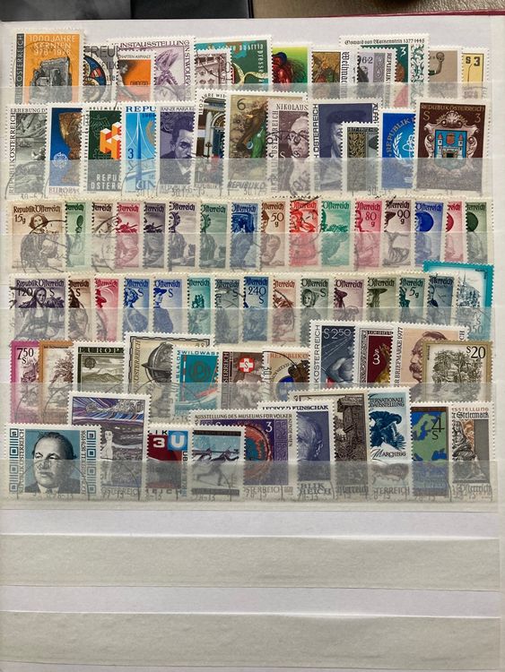 Österreich Lot 1: 76 verschiedene gestempelte Briefmarken | Kaufen auf ...