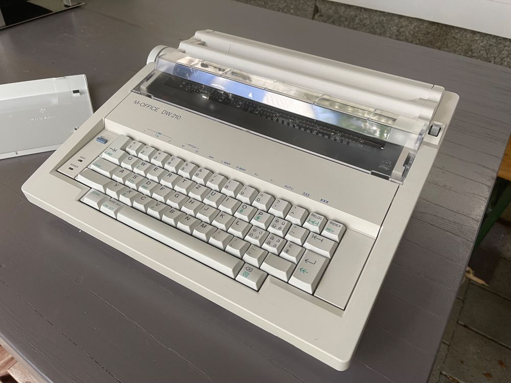 Schreibmaschine Elektrisch M-OFFICE DW 210 (Gebraucht) in Ettingen für ...