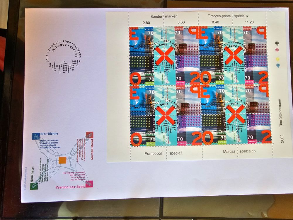 CH 2002 FDC KL.BOGEN EXPO | Kaufen auf Ricardo