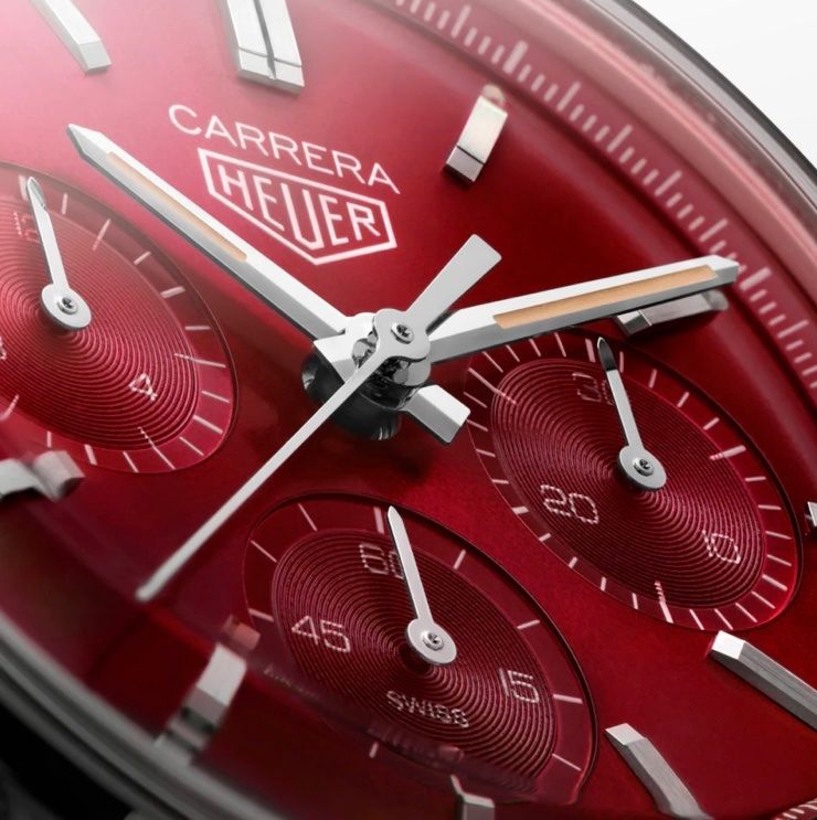TAG Heuer Carrera RED Dial - Limited Edition (Neu (gemäss Beschreibung ...
