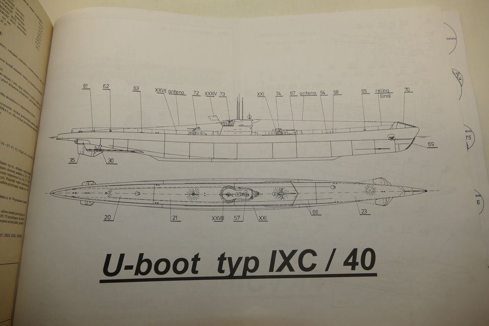 Gomix 1:100: 2xDeutsches U-Boot IXC/40 und VIIC/44 (Neu (gemäss ...