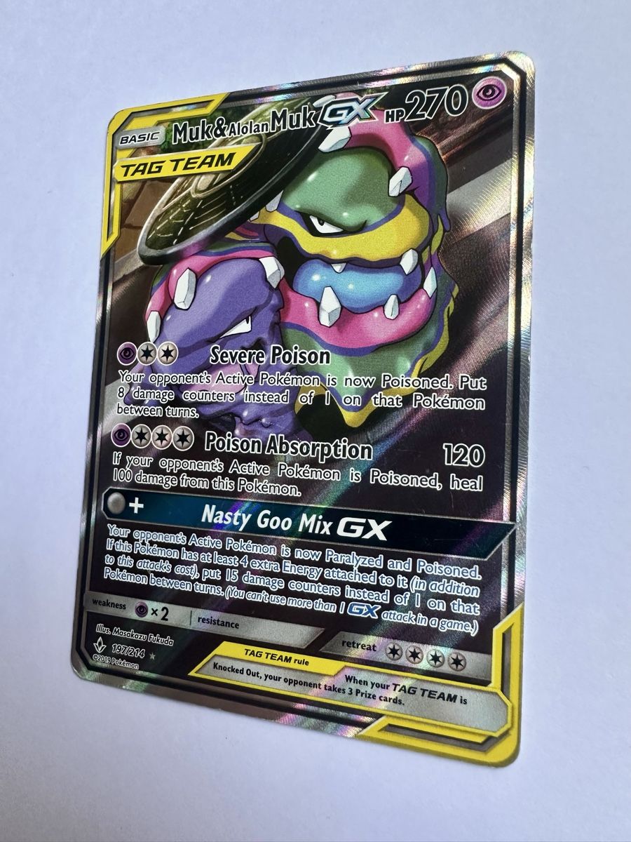 Muk & Alolan Muk GX #197 - Tag Team Unbroken Bonds - Ab 1.- (Gebraucht ...