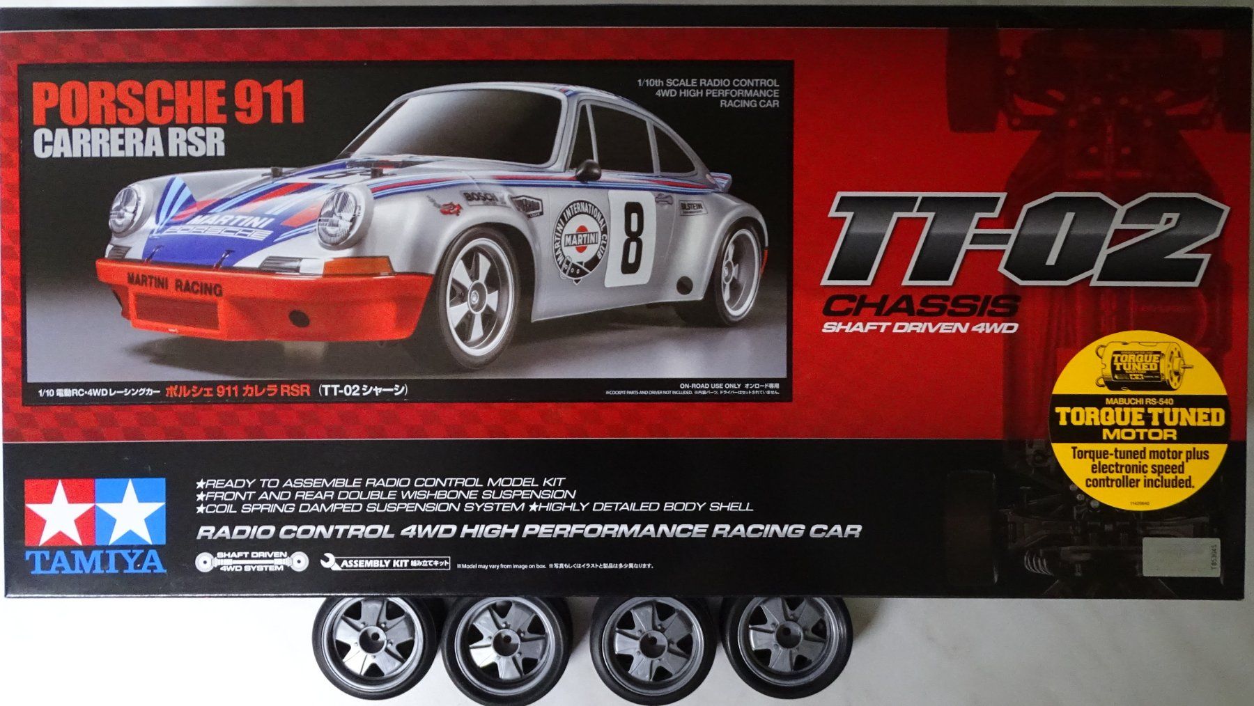 Ferngesteuertes Auto Porsche 911 -TT-02 1/10 (Neu (gemäss Beschreibung ...