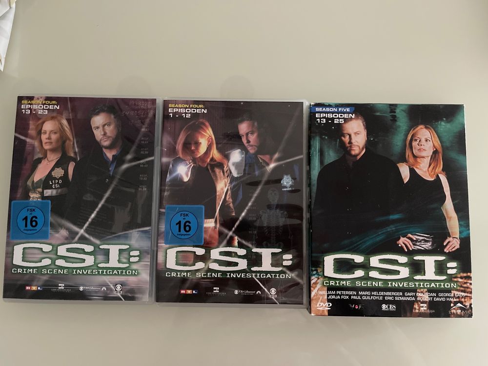 DVD // Serie - CSI 4. & 5.Staffel | Kaufen auf Ricardo