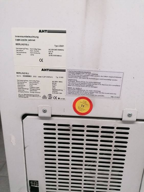 Tiefkühltruhe AHT Typ LE221 (Gebraucht) in Kriens für CHF 230 – nur ...