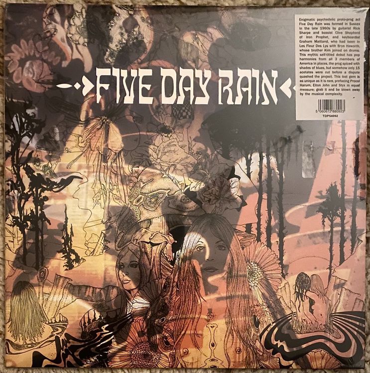 Five Day Rain - Five Day Rain LP 1970 NEU/OVP (Neu und originalverpackt ...