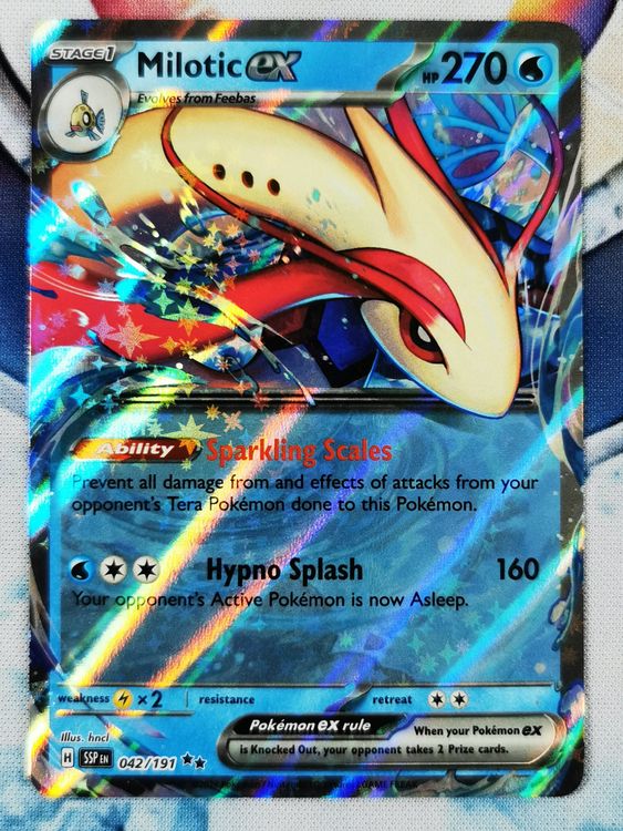 Pokémon Milotic ex 042/191 Surging Sparks EN (Neu (gemäss Beschreibung ...