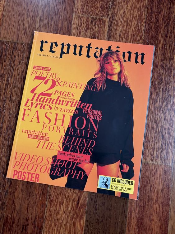 Taylor Swift Reputation Magazine Vol. 1 + 2 (Neu (gemäss Beschreibung ...