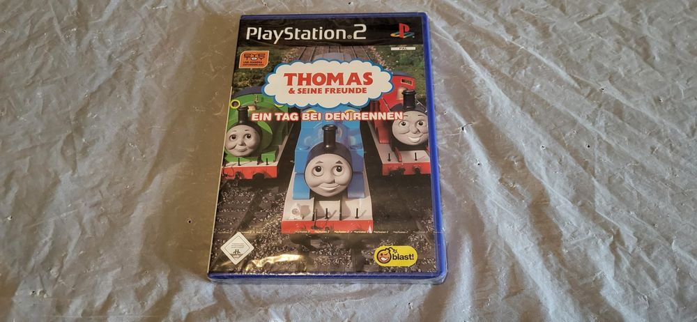 Thomas und seine Freunde "Bei den Rennen" PS2 Original seal (Neu und ...