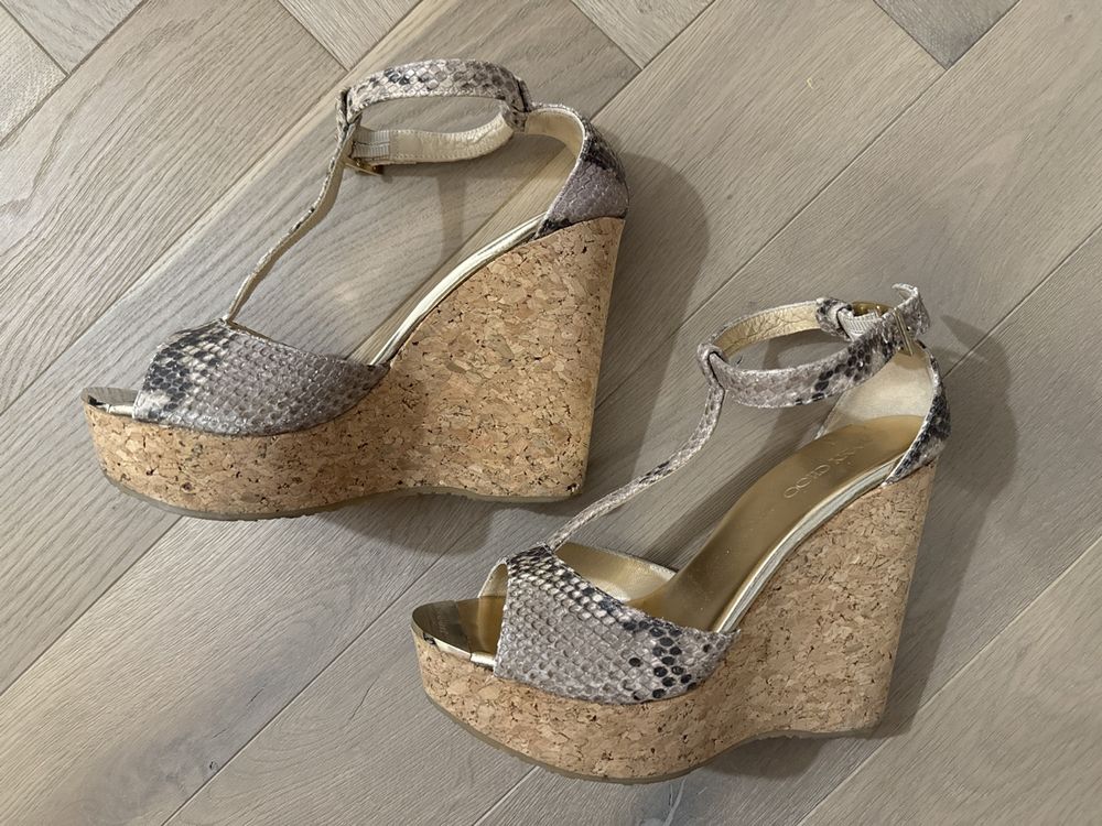 Snakeskin Wedges, Jimmy Choo (Gebraucht) in Meilen für CHF 39 – mit ...