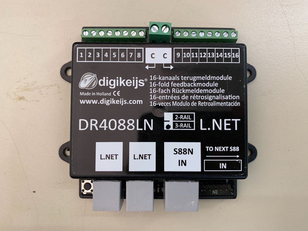 2x Digikeijs Rückmeldemodul 3Rail/GND Loconet DR4088LN | Acheter sur Ricardo