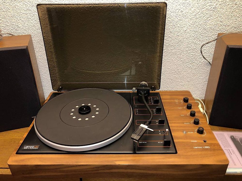 LENCO L660 Stereo Verstärker Plattenspieler L84 Lautsprecher (Gebraucht ...