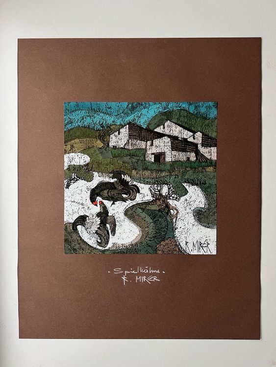 Rudolf Mirer, handsigniert (Gebraucht) in Rain für CHF 29 – nur Abholung auf Ricardo kaufen