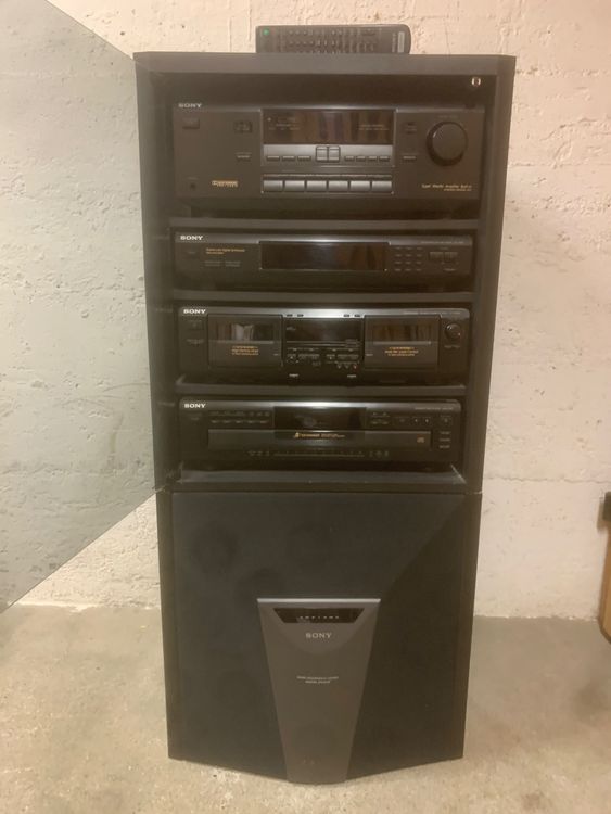 Sony Dolby Surround Super Woofer Amplifier mit 3 Lautspreche (Gebraucht ...