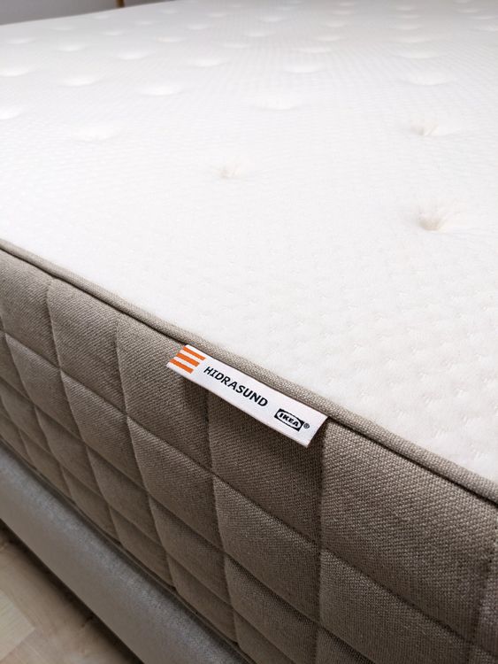 IKEA HIDRASUND Matratze 180x200 + TISTEDAL Topper + Dunvik (Gebraucht ...