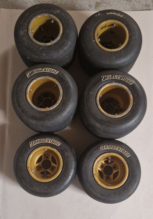 Kart Reifen mit Felgen (Gebraucht) in Reinach AG für CHF 91.9 – mit Lieferung auf Ricardo kaufen