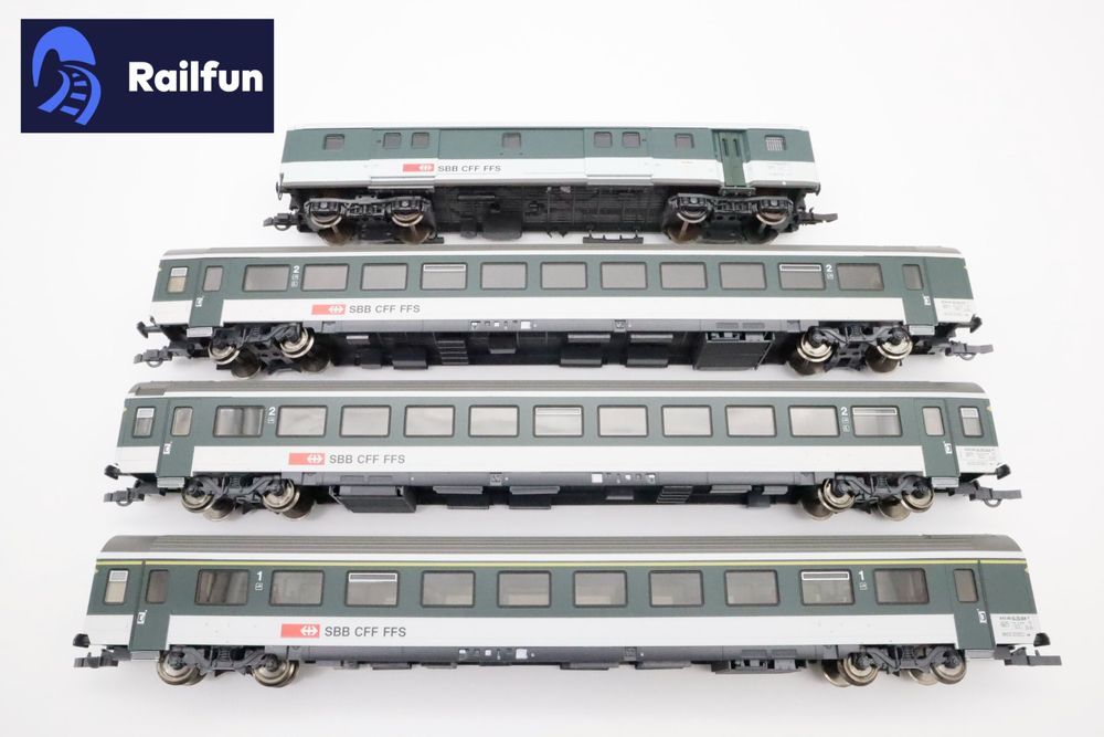 Roco 2x 44965, 44964, 44332 SBB Wagen H0 DC (Gebraucht) in Basel für ...